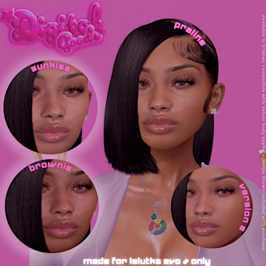 Second Life Marketplace Dg Kijon Skin Fatpack
